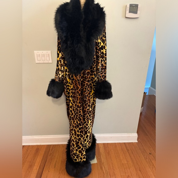 Dresses | 192s Style Velvet Robe With Turban | Poshmark